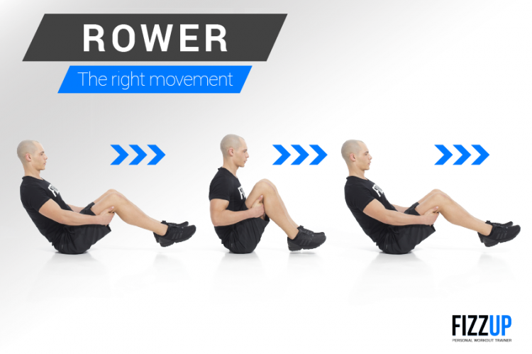 The Rower: A No-Equipment Exercise to Build Your Biceps | FizzUp