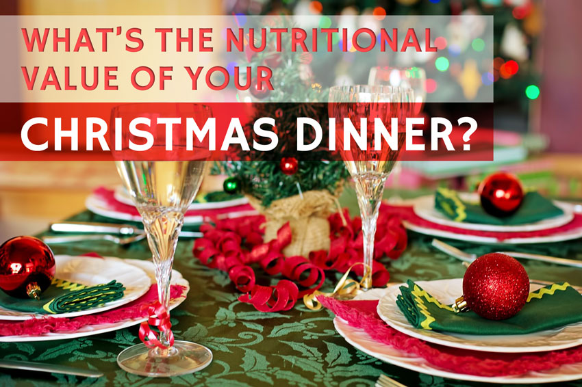 What's the Nutritional Value of Your Christmas Dinner? | FizzUp