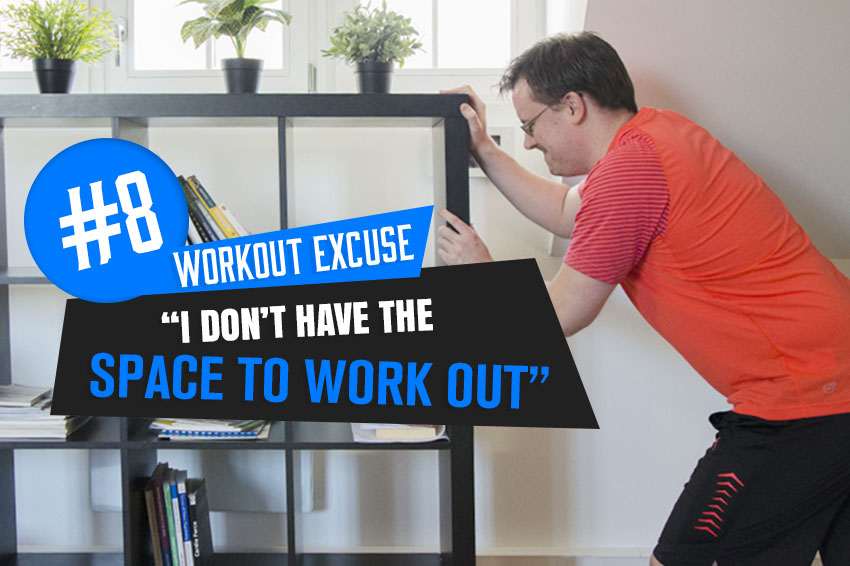 Workout Excuse #8: “I Don’t Have the Space to Work Out!” | FizzUp