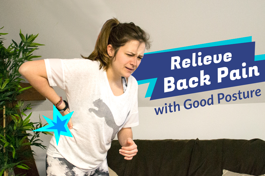 Relieve Back Pain with Good Posture | FizzUp