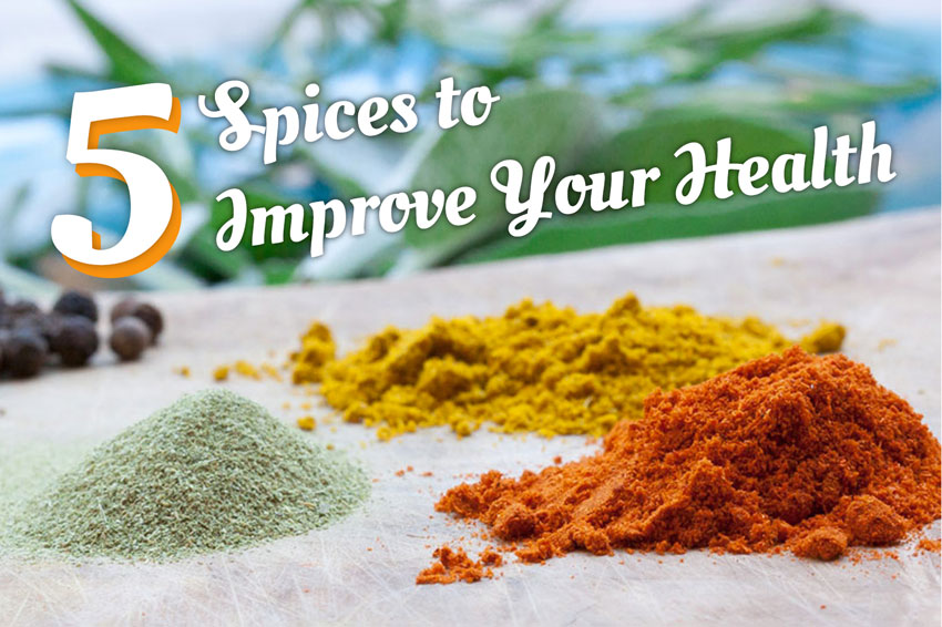 5 Spices to Improve Your Health | FizzUp