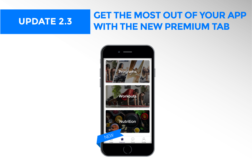 Update 2.3: Get the Most Out of Your App with the New Premium Tab | FizzUp